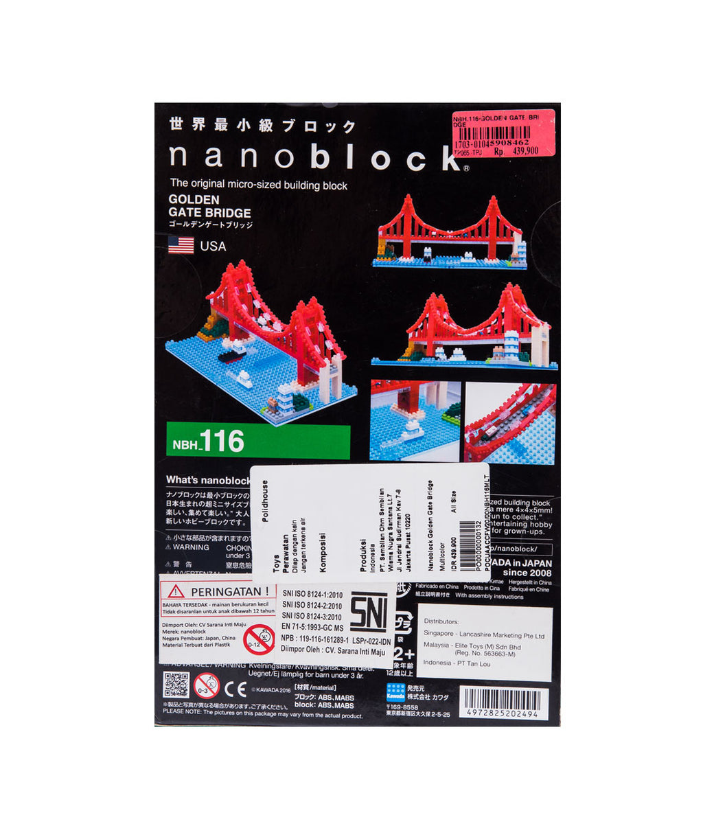 Nanoblock Golden Gate Bridge – Art&Science