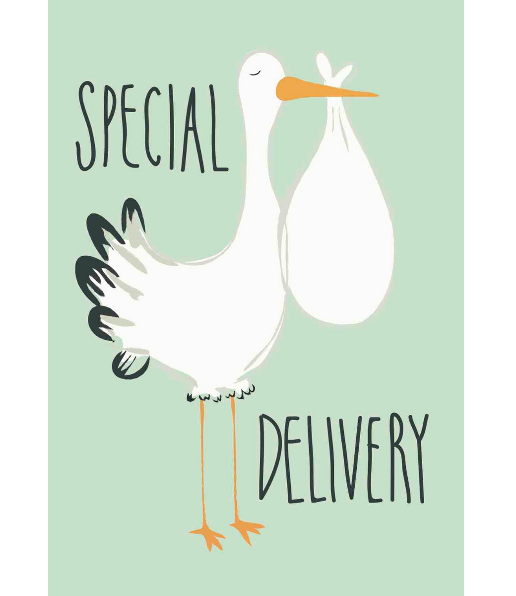 Gift Tag Special Delivery Bird – Art&Science