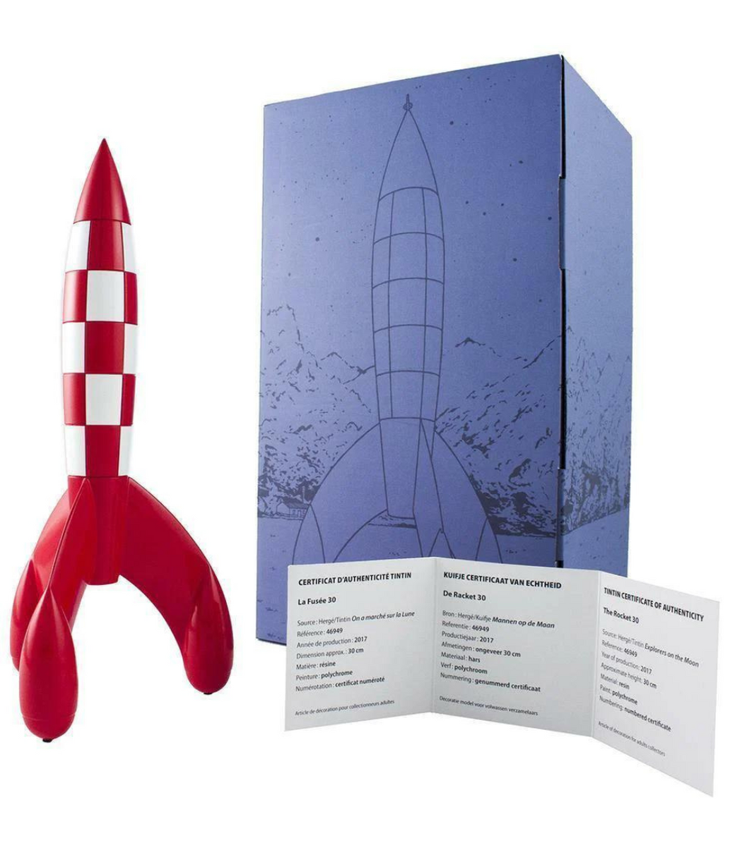 Resin Collectible Rocket 30 cm – Art&Science